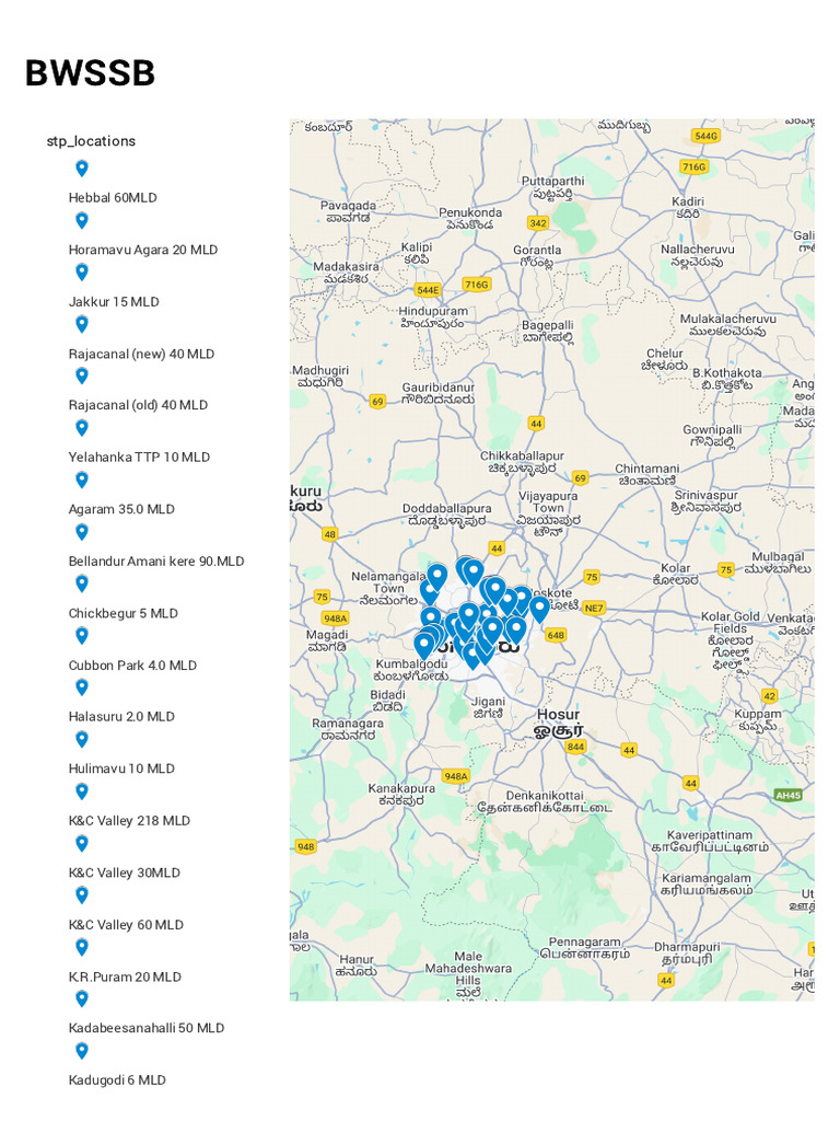 BNGLR STP in Maps | PDF