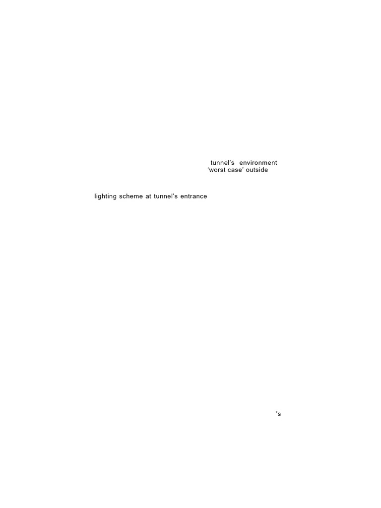 Dynamic Daylight Analysis for Tunnel Lighting | PDF | Lighting | Simulation