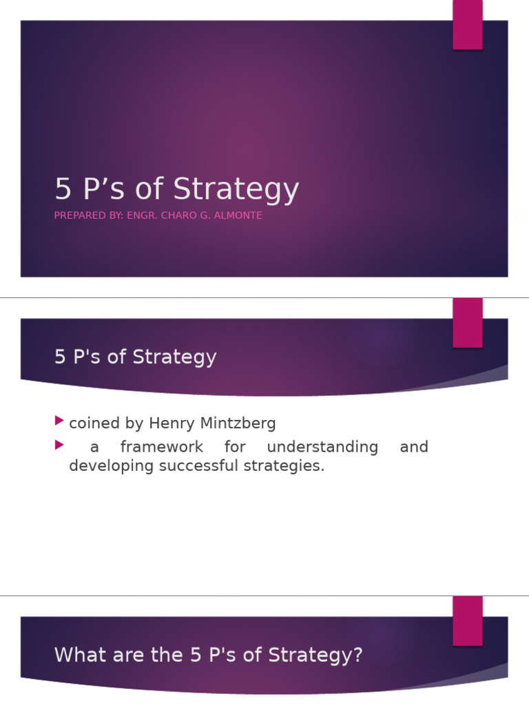 Module 3 Lesson 3 5Ps Final | PDF | Social Psychology | Cognitive Science