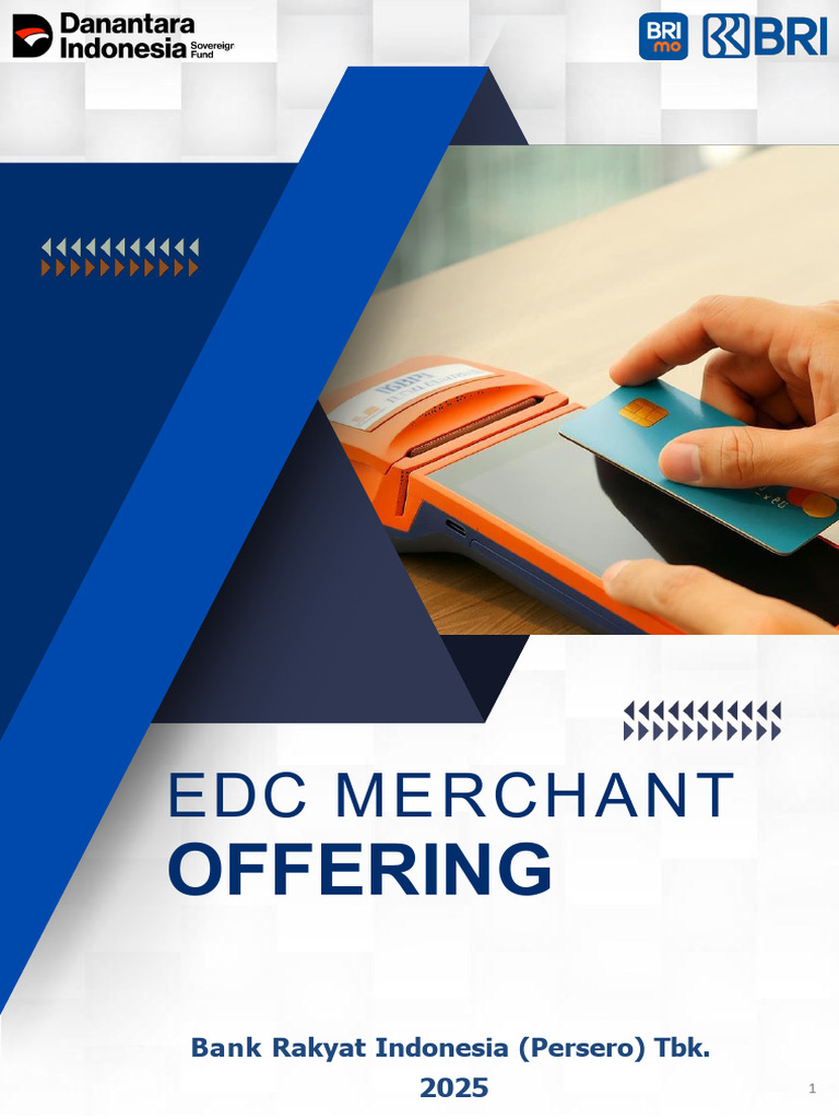 Offering Merchant BRI | PDF | Debit Card | Credit Card