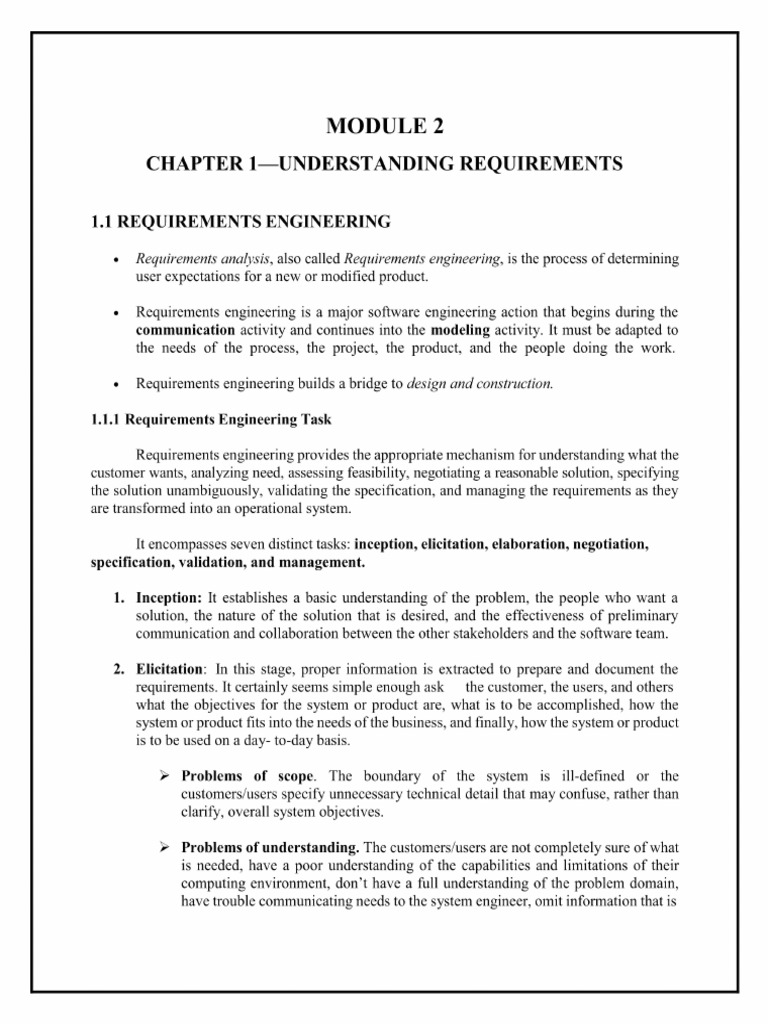 BCS501 Module 2 SE | PDF