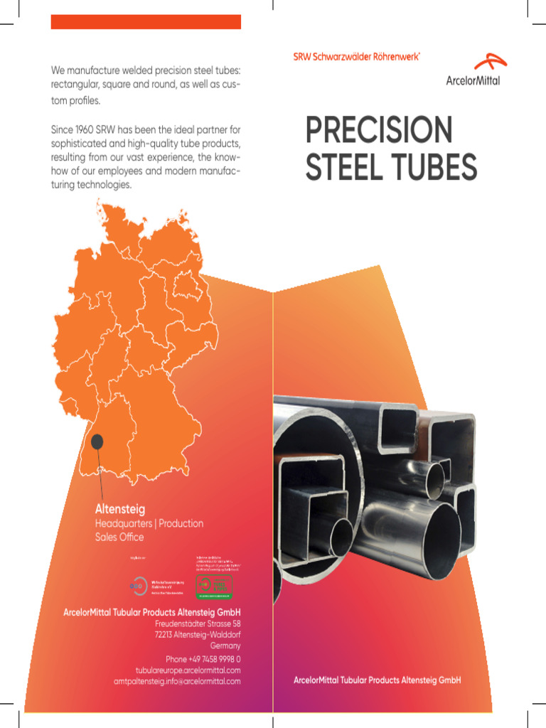 Precision Steel Tubes Manufacturing | PDF | Steel | Building Materials