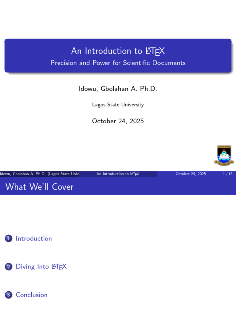lecture1 | PDF | Te X | Text