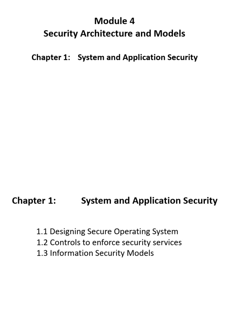 System and Application Security | PDF | Operating System | Kernel ...