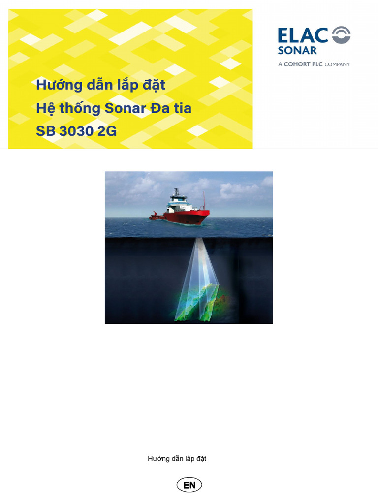 Installation Instruction Multibeam Echo Sounder SB 3030 2G - VN | PDF