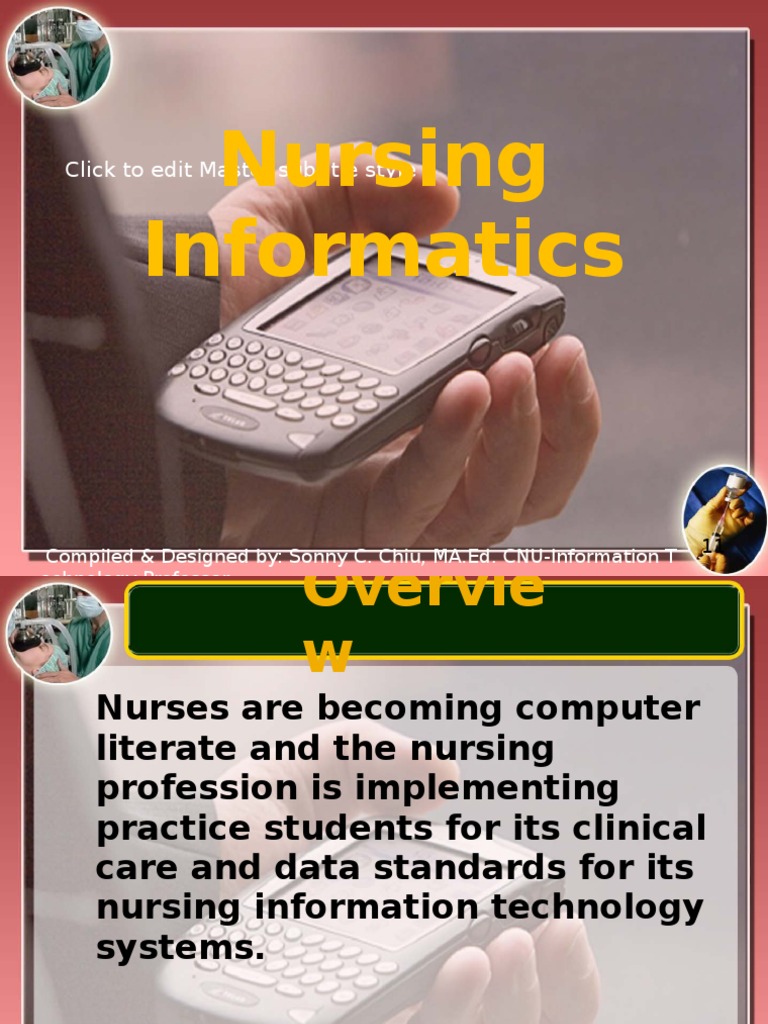 Nursing Informatics: Click To Edit Master Subtitle Style | PDF | Health ...