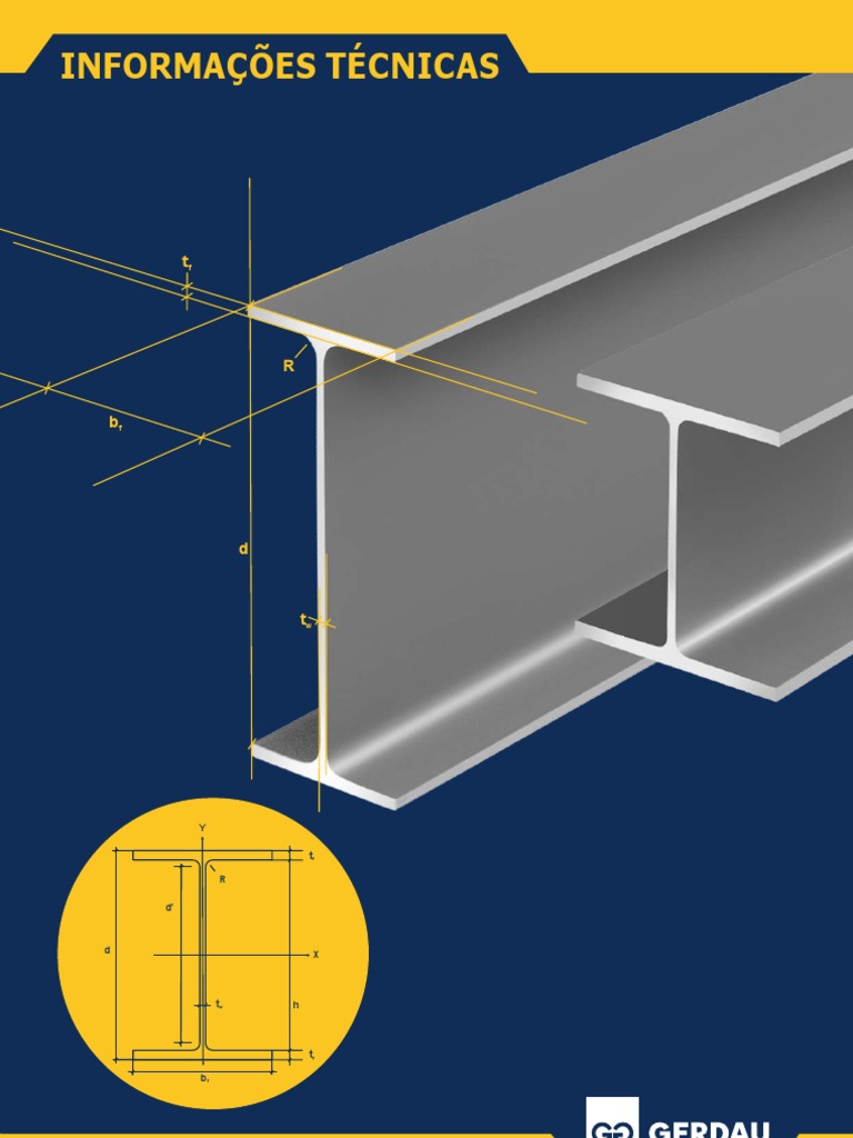Perfis Estruturais Gerdau: Especificações Técnicas | PDF | Galvanização ...