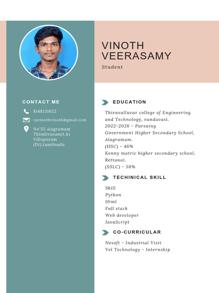 Vinoth Veerasamy | PDF