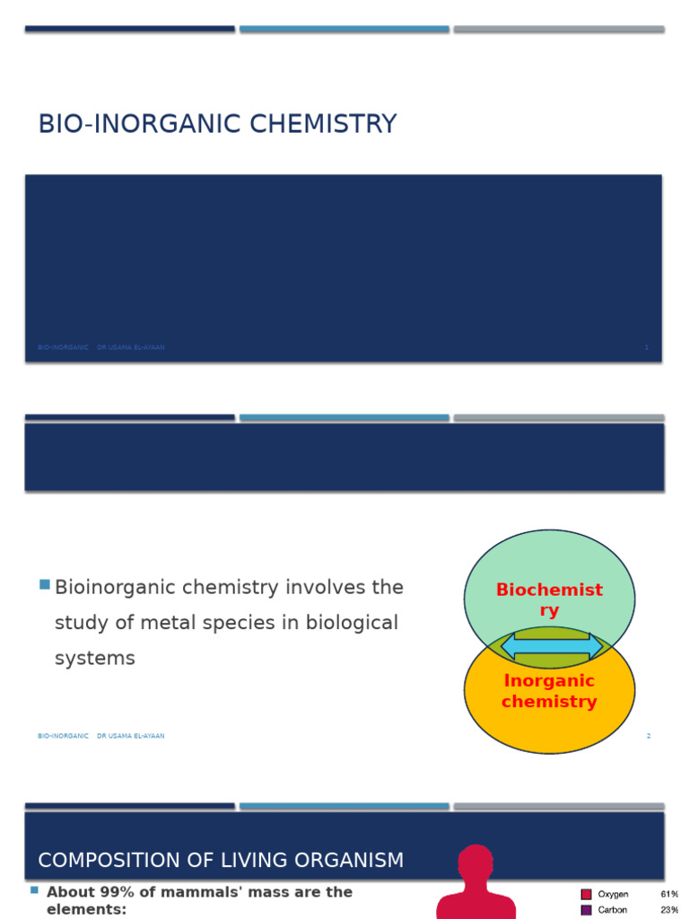 Bio Inorganic | PDF