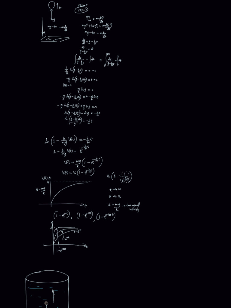 DE1.4 Variable Separable Applications and Linear Equation | PDF