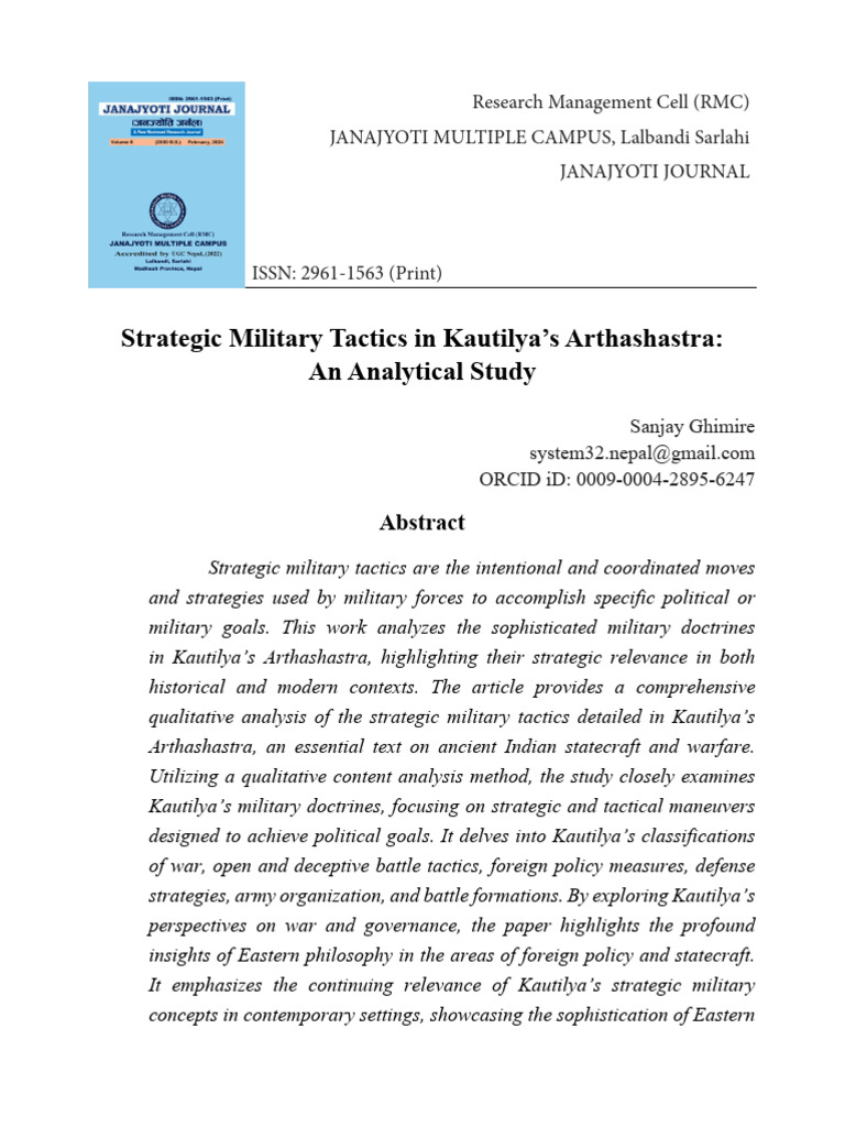 83 107+Sanjaya+Sir+ +Final+Edited + | PDF | Military Strategy | Cavalry