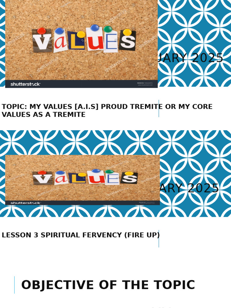 Royal Children's Church Lesson For February 2025 - My Values A.I.S ...