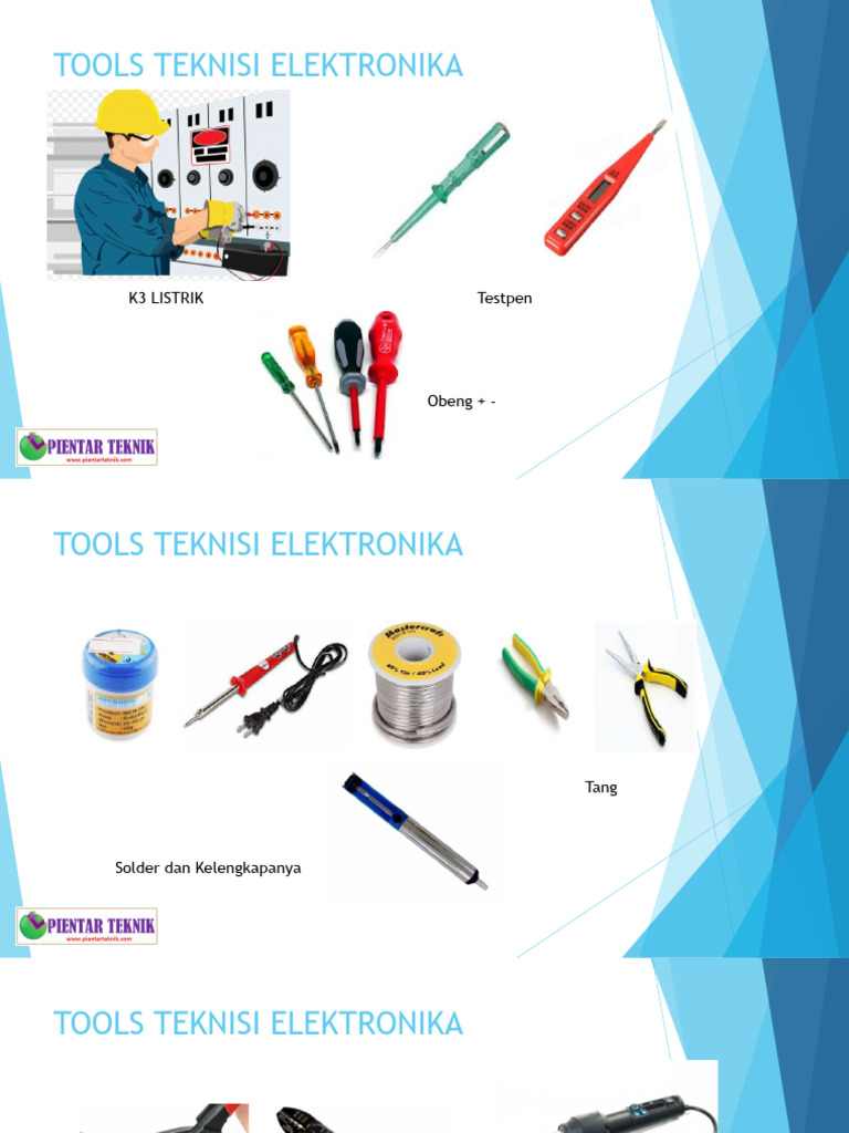 Alat dan Fungsi Teknik Elektronika | PDF