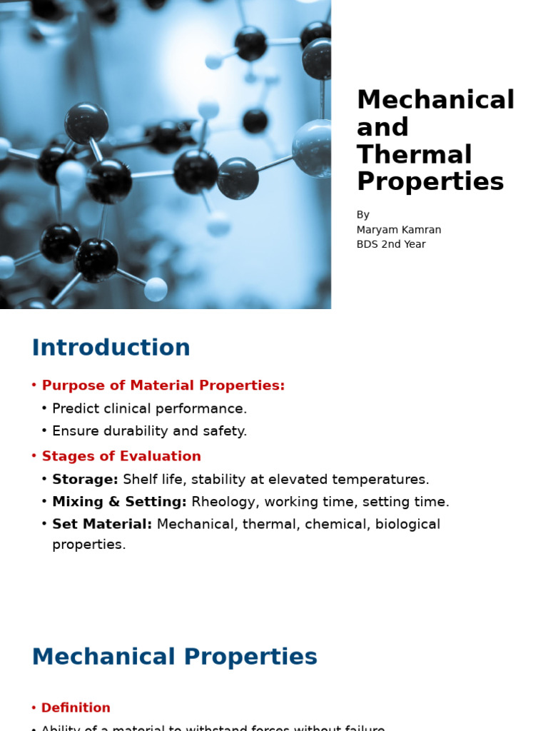 Mechanical Properties | PDF | Deformation (Engineering) | Fracture