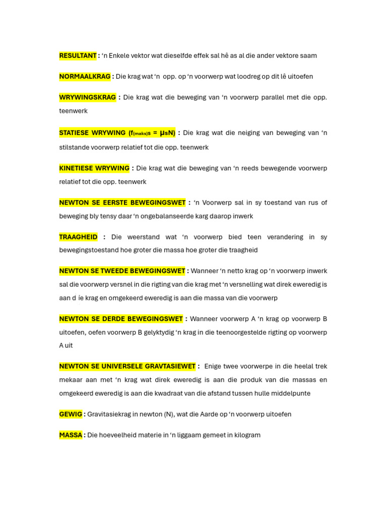 Wetenskap Defs | PDF