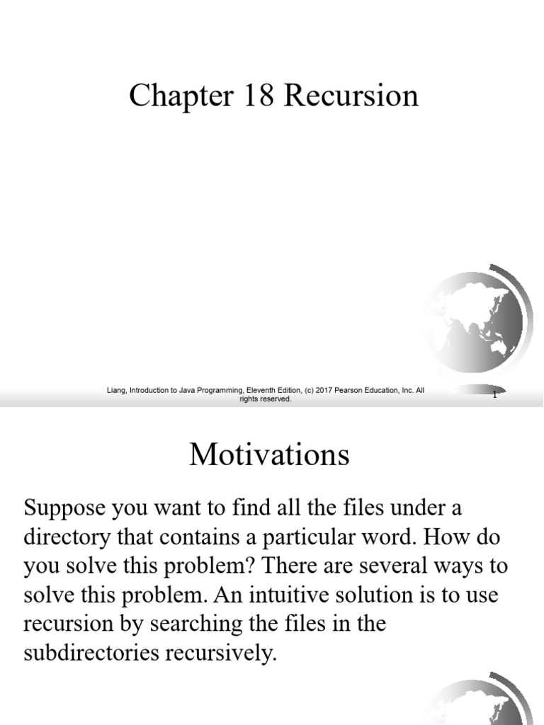 1 - Recursion | PDF | Recursion | Computer Programming