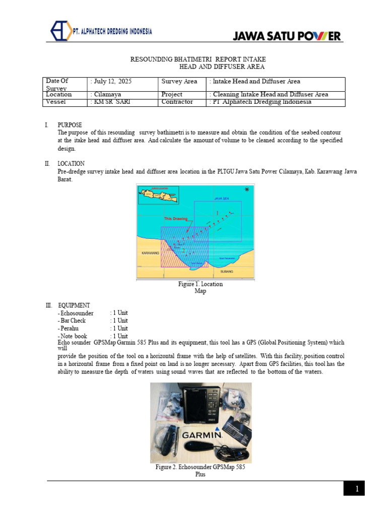 Resounding Bathimetric Survey Report (July 12 2025) | PDF | Hydrology ...