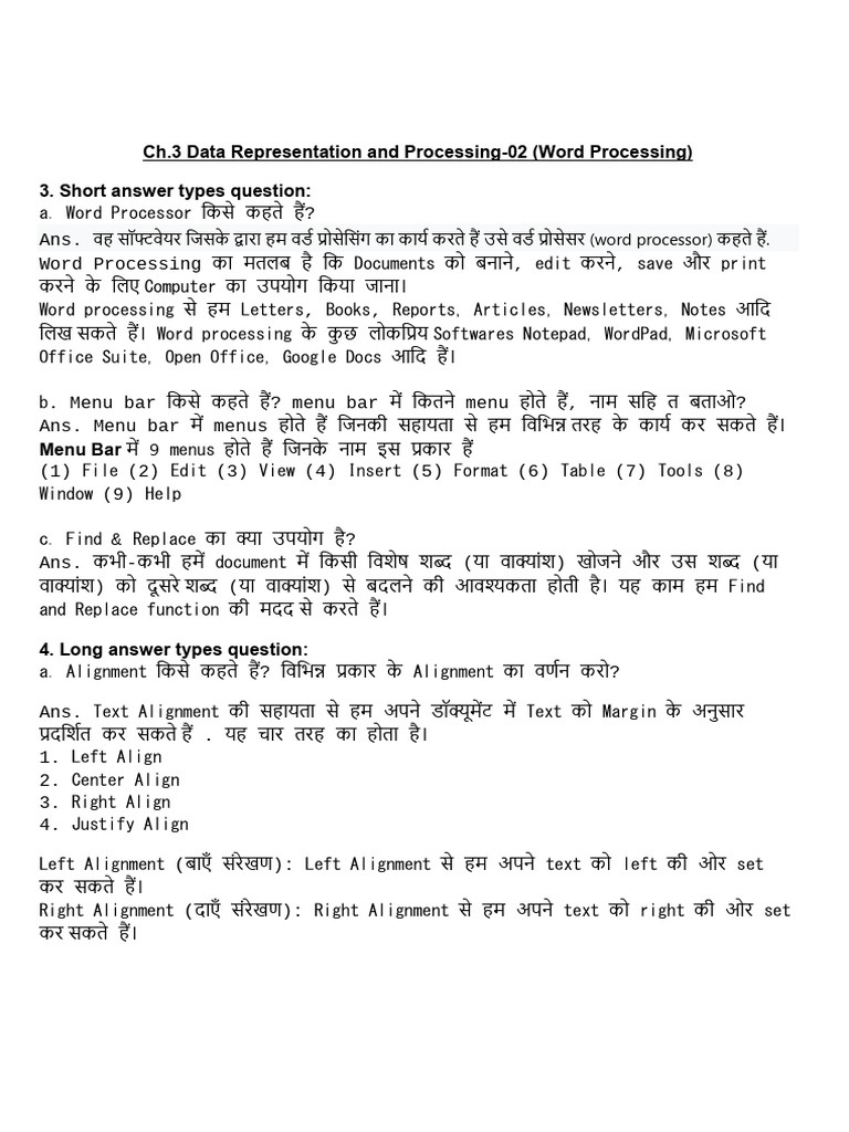 Chapter 3, Data Representation | PDF