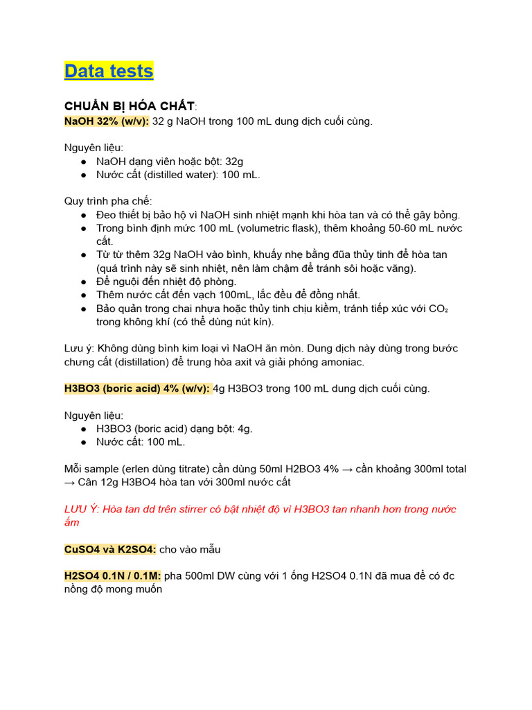 Flowchart Cho Các Test | PDF