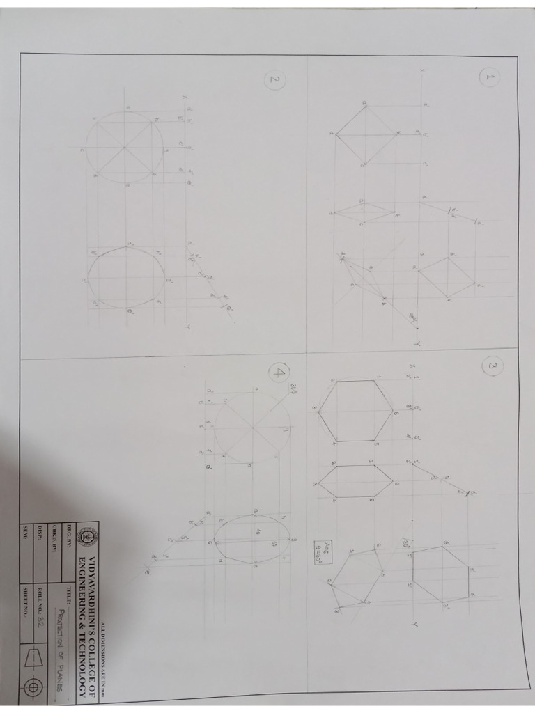 EG Sheet No 3 and 4 | PDF