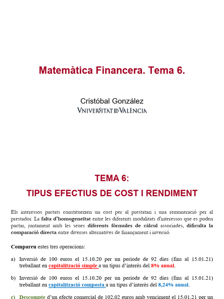 Tema 6 MF Diap Curs 25 - 26 | PDF