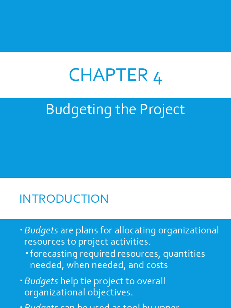 Project Budgeting Methods and Strategies | PDF | Risk | Budget