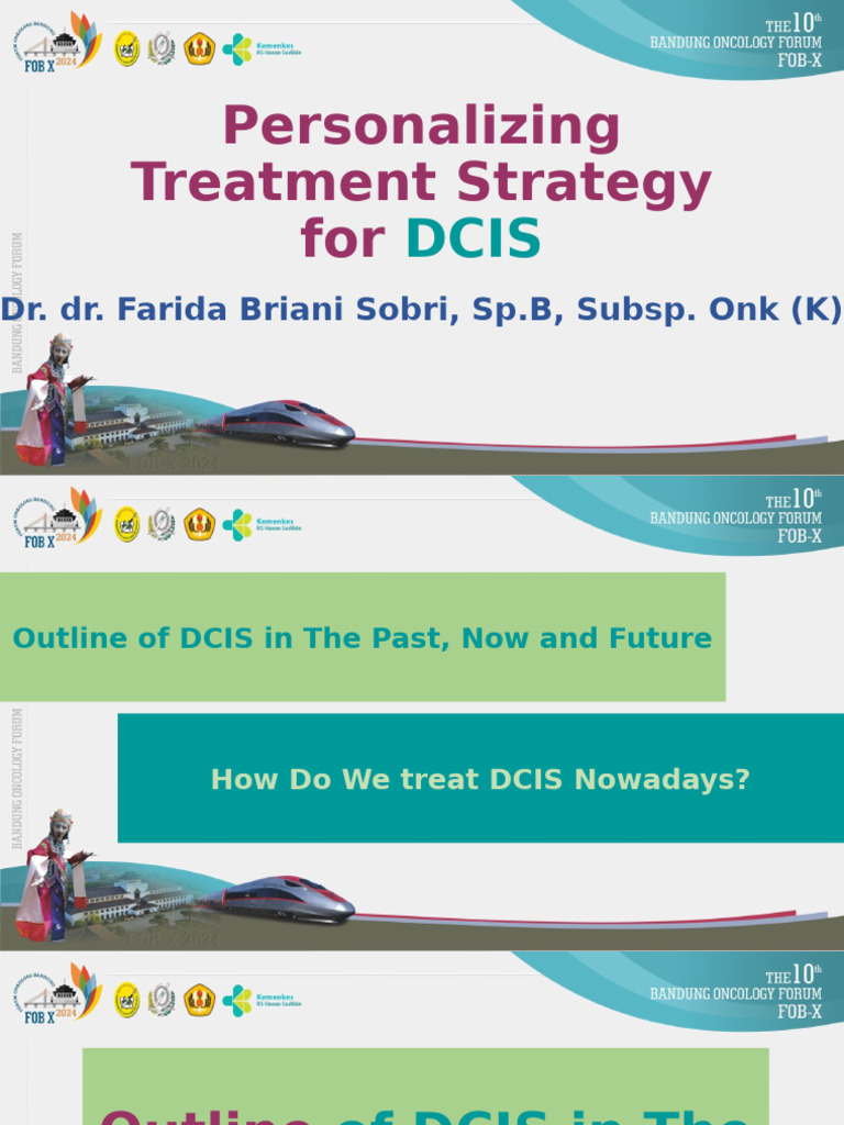 Personalizing Treatment Strategy For DCIS FOB 2024 | PDF | Breast ...