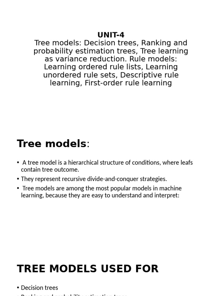 Unit4 Updated Ml | PDF