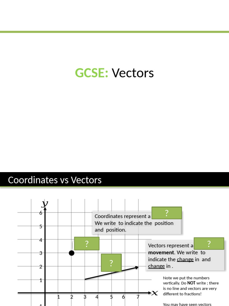 Vectors | PDF | Euclidean Vector | Line (Geometry)
