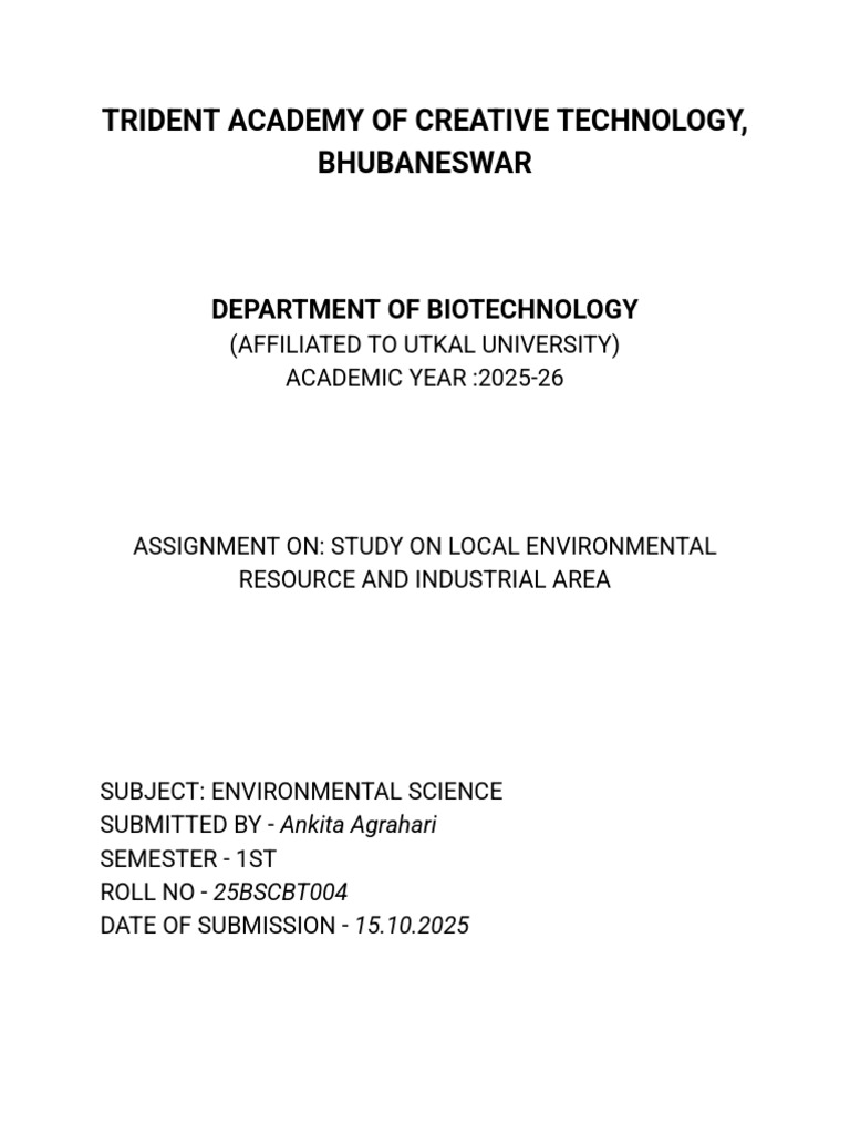 Bargarh: Environmental Resources Overview | PDF | Crops | Drought