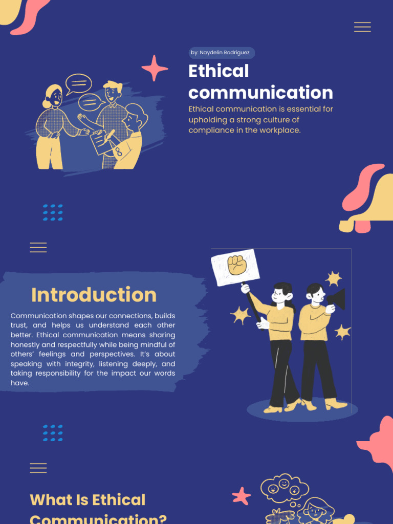 Ethical Communication PDF | PDF