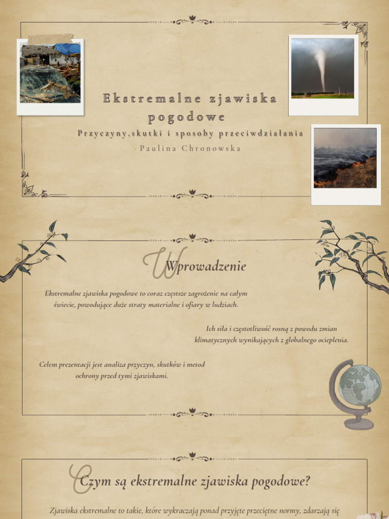 Brown and Orange Old Vintage Project Presentation | PDF
