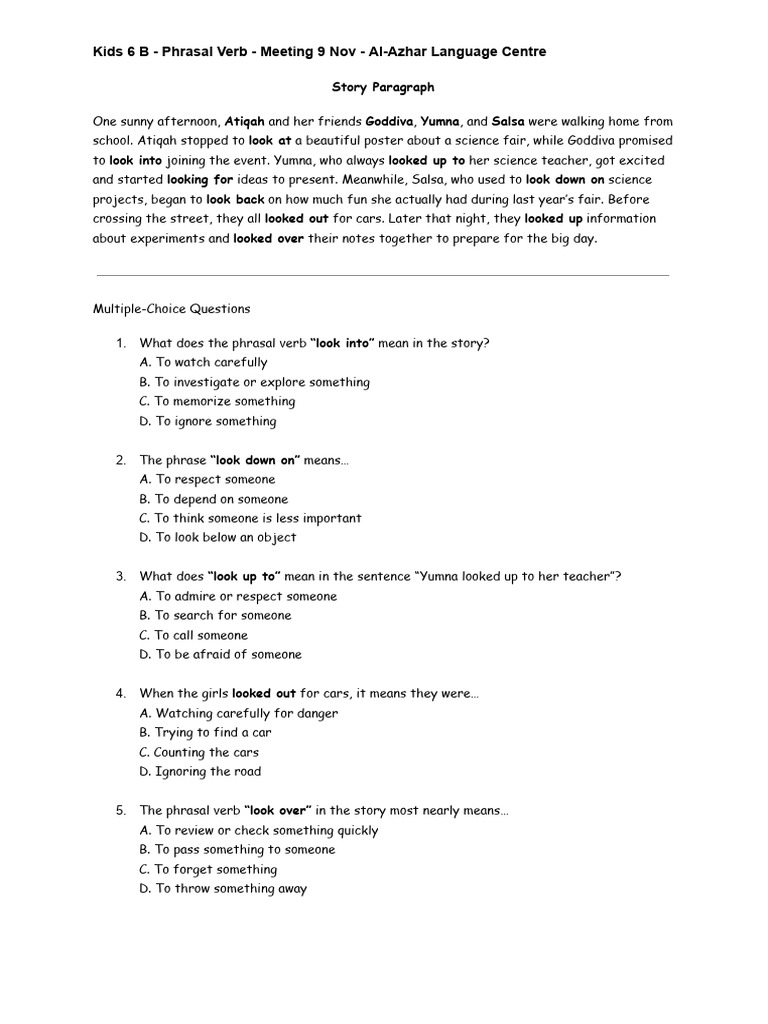 Kids 6B | PDF