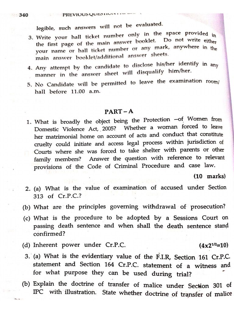 AP 2019 Criminal Paper | PDF