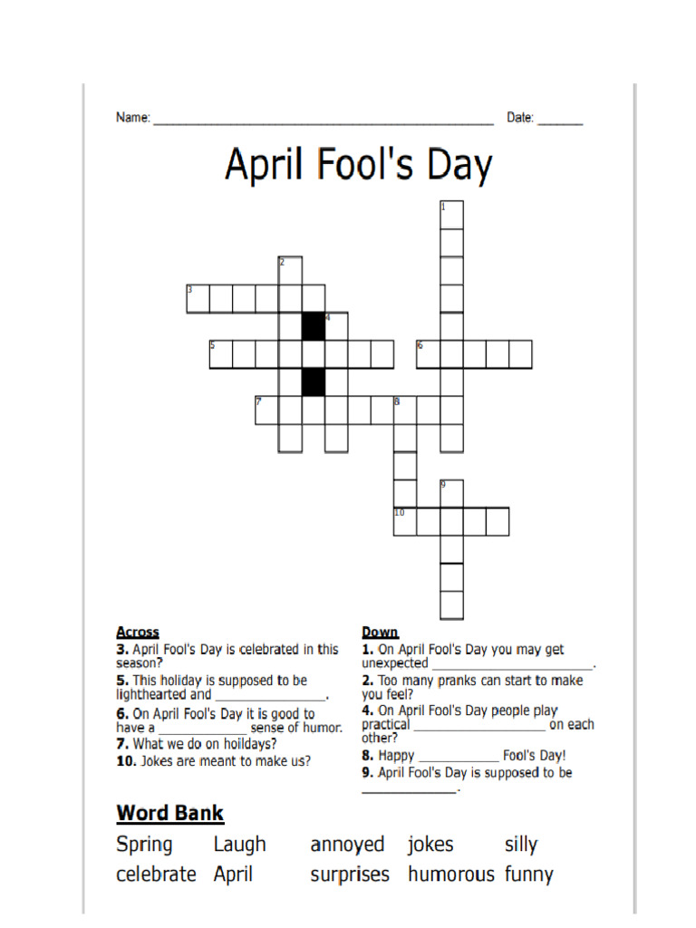 April Fools | PDF