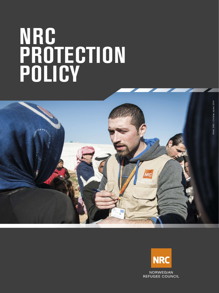 NRC Protection Policy Overview | PDF | Internally Displaced Person | Risk