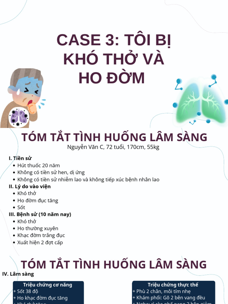 Case 3 Hô Hấp | PDF