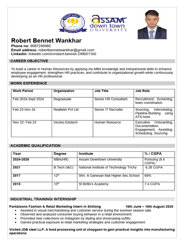Adtu 0 2024 26 Mbax 027 | PDF | Recruitment | Business