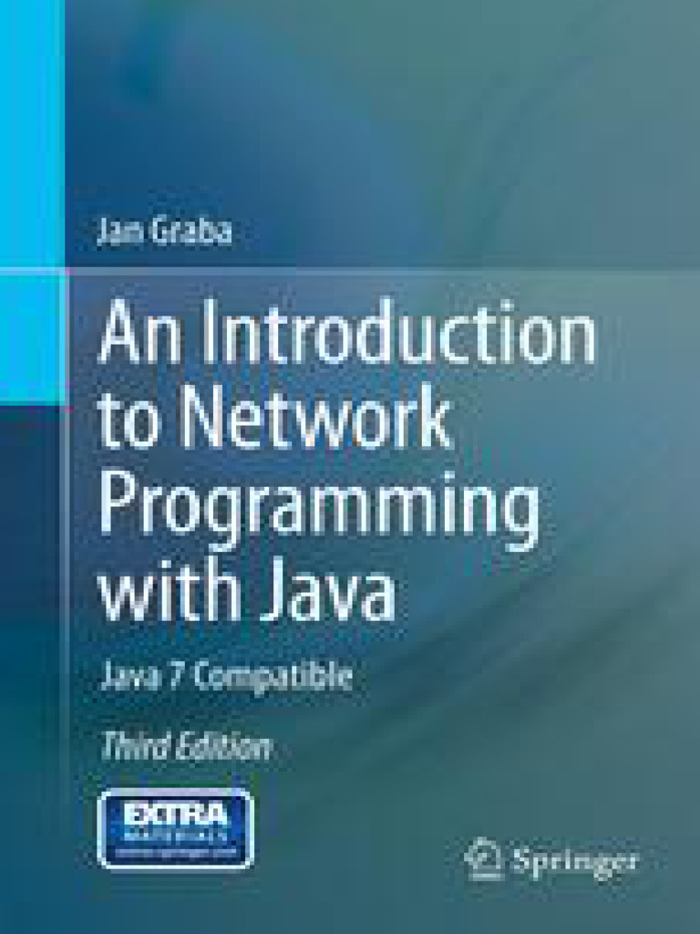 An Introduction To Network Programming With Java Java 7 Compatible 3rd Edition Jan Graba Auth ...