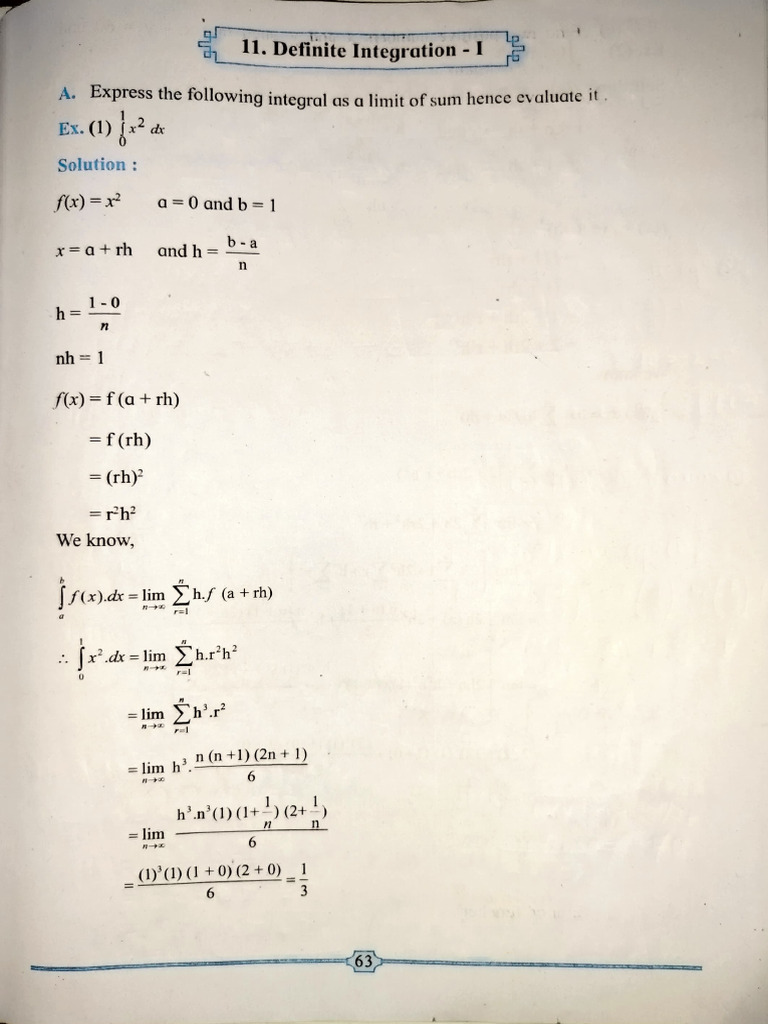 Practical 8 - Definite Integration - I | PDF