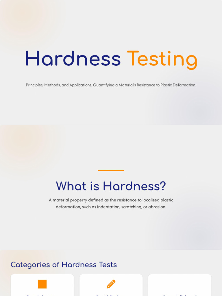 Hardness Testing_ Principles, Methods, And Applications | PDF