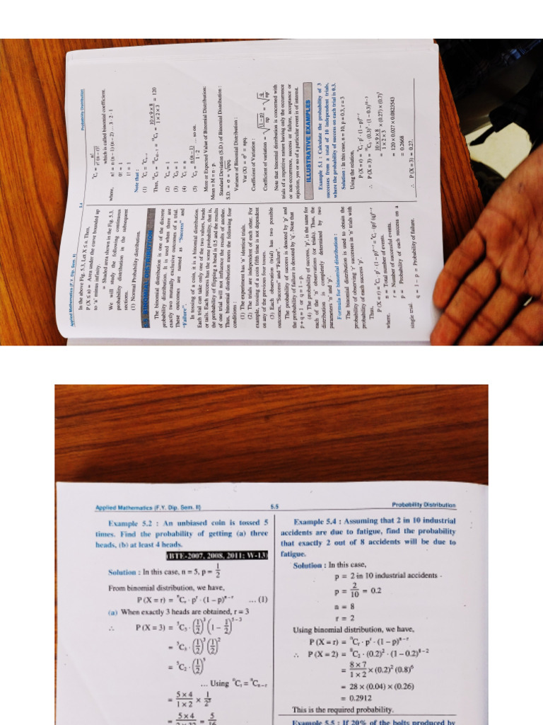 Maths Binomial Pdf
