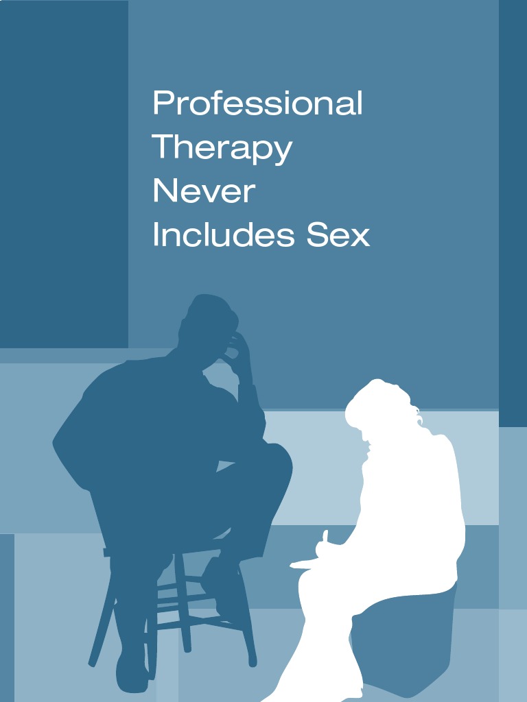 Therapy Does Not Include Sex Pdf Psychotherapy Sexual Intercourse