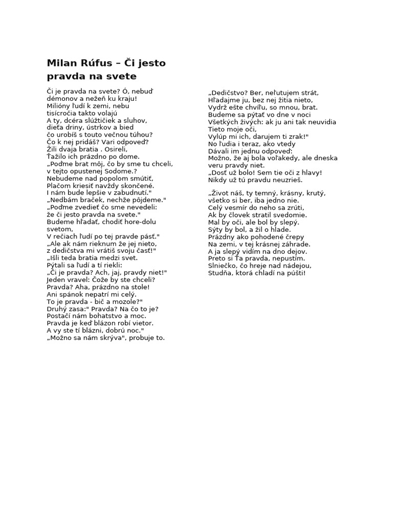 Básničky Na Hviezdoslavov Kubín Pre 5 Ročník | PDF