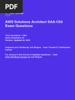 AWS Module 8 Exam Questions & Answers | PDF