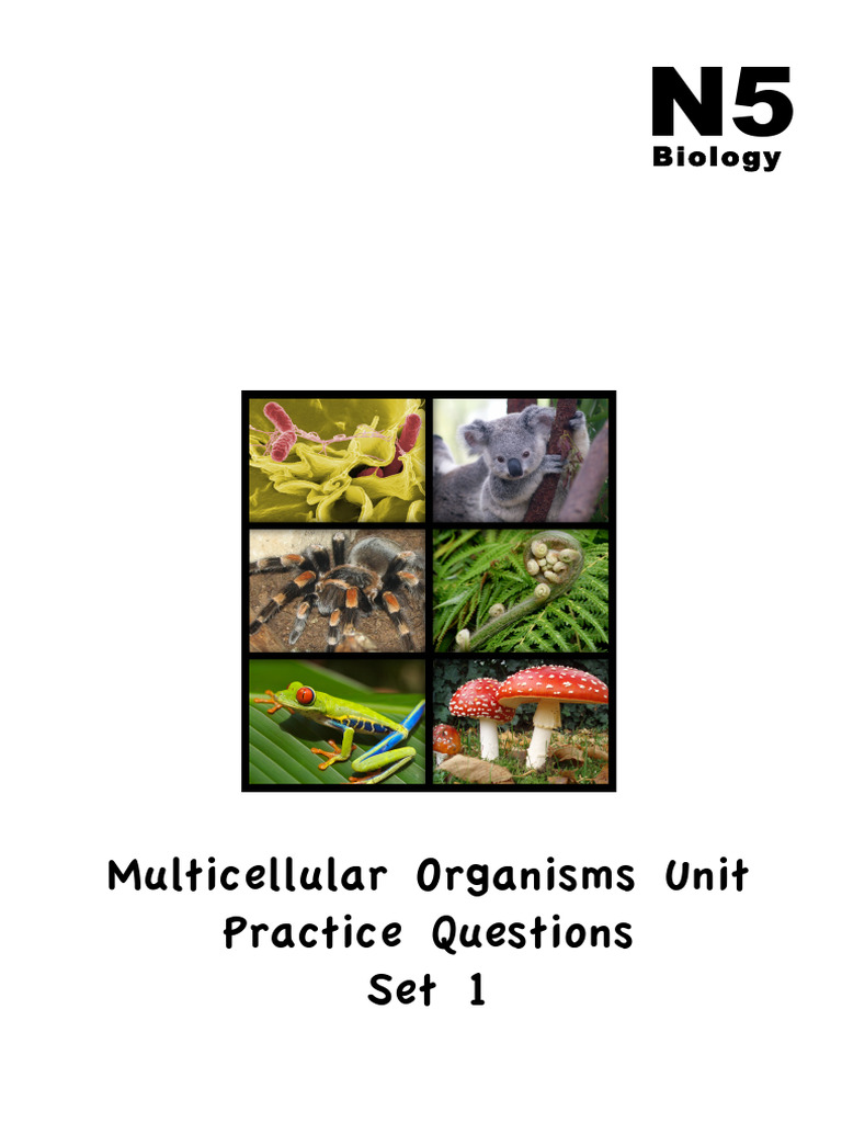 N5 Biology Past Paper Questions Unit 2 With Answers | PDF | Dominance ...