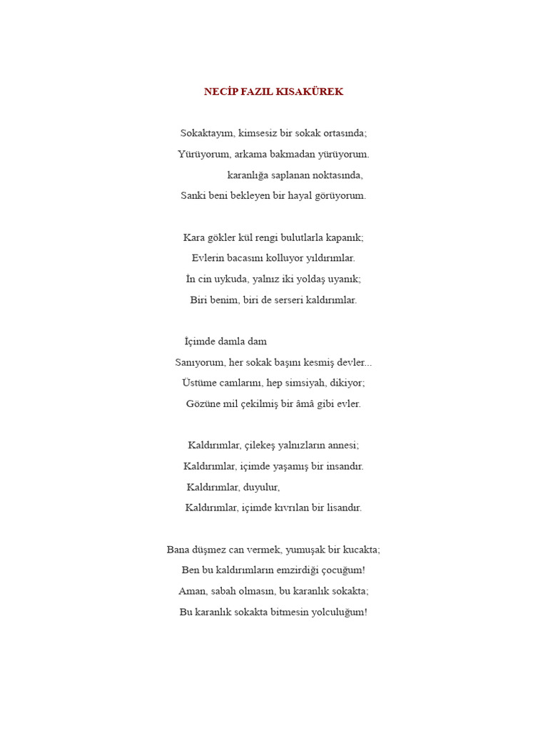 Muharrem Balci Siiri 96 | PDF