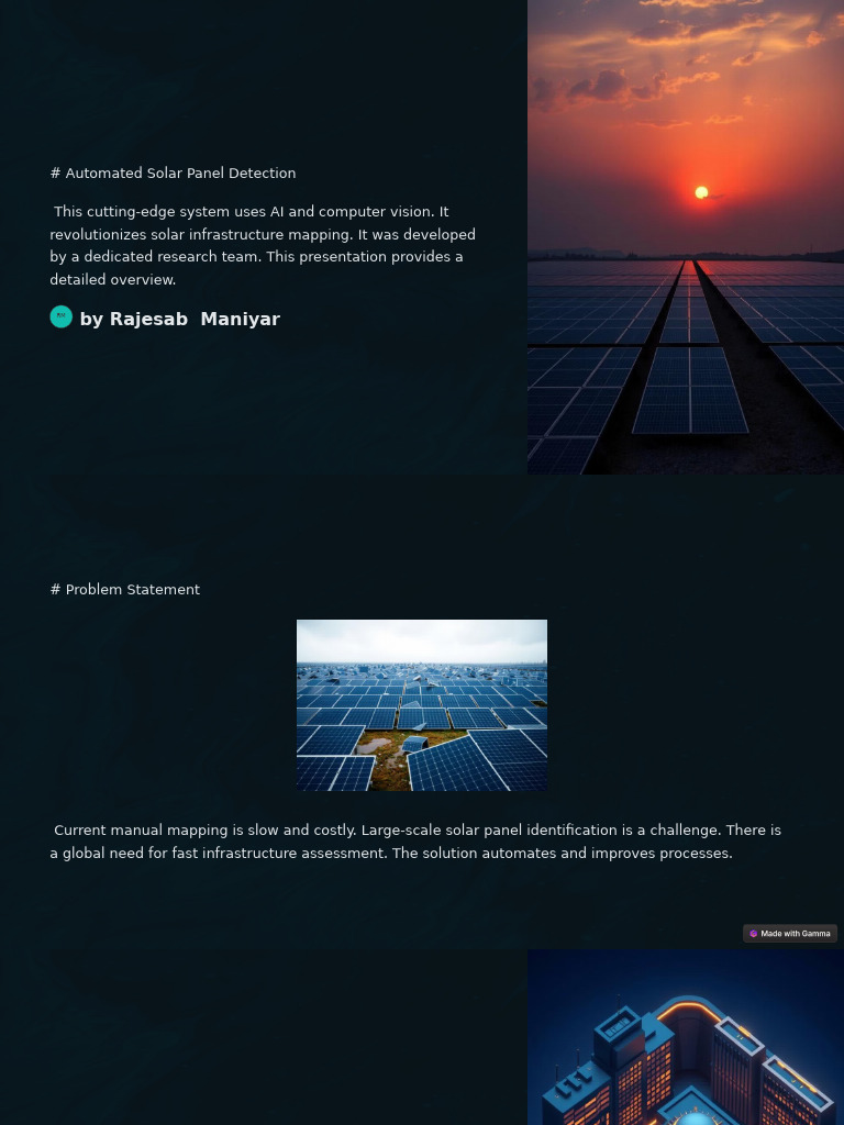 Automated Solar Panel Detection | PDF