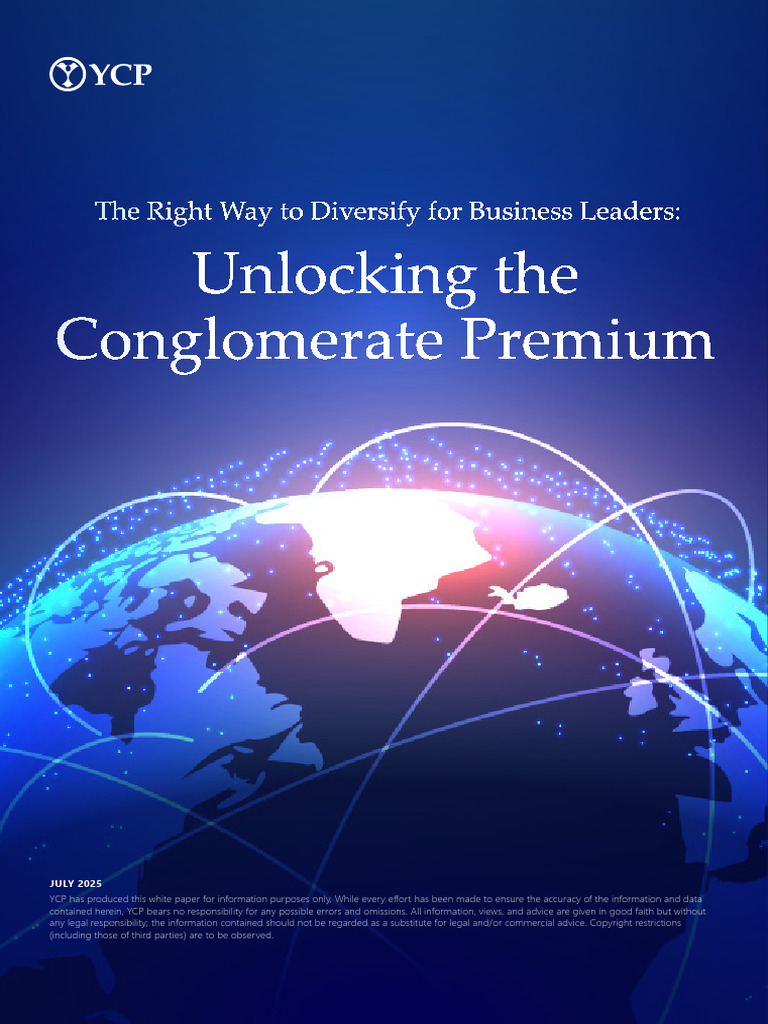 Diversification Strategies for Business Leaders | PDF | Conglomerate ...