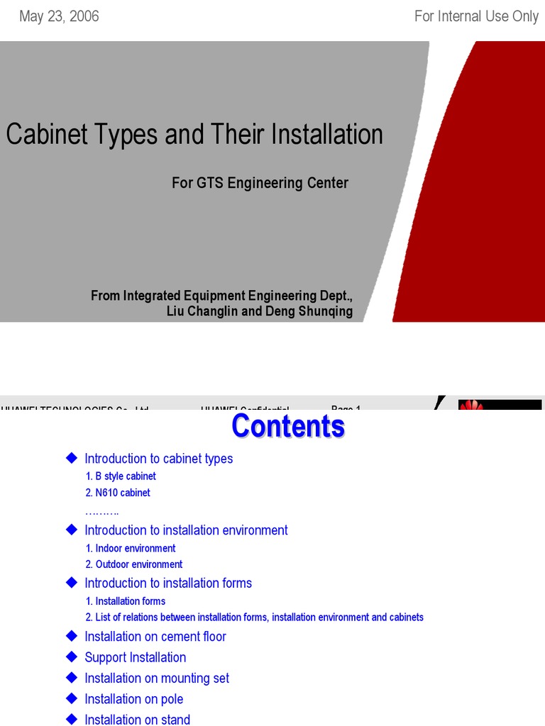 Cabinet Types and Installation Guide | PDF | Door | Cabinetry